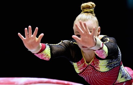 Belgian Lisa Vaelen Pictured Action During Editorial Stock Photo ...