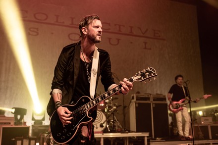 Jesse Triplett Collective Soul Perform Ryman Editorial Stock Photo ...