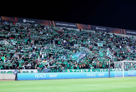 Omonoia Fans Prior Uefa Europa League Editorial Stock Photo - Stock ...