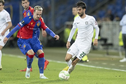 Basels Liam Millar Left Action Against Editorial Stock Photo - Stock ...