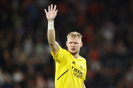 Arsenal Fc Goalkeeper Aaron Ramsdale During Editorial Stock Photo ...