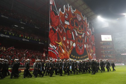 Toluca Fans Display Large Flag Before Editorial Stock Photo - Stock ...