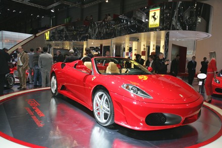 New Ferrari F430 Spyder On Display Editorial Stock Photo - Stock Image ...