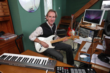 Mike Rutherford at home in Surrey, Britain - 25 Mar 2011 Stock Pictures ...