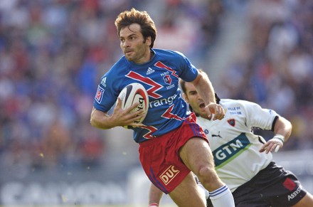 Christophe Dominici Stade Francais Rugby Team Editorial Stock Photo ...
