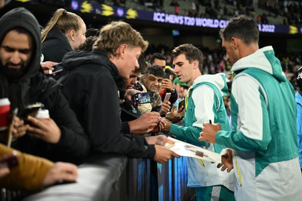 Pat Cummins Australia Centre Signs Autographs Editorial Stock Photo ...