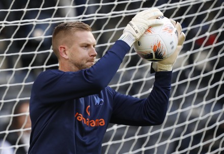 Torquay United Keeper Mark Halstead During Editorial Stock Photo ...