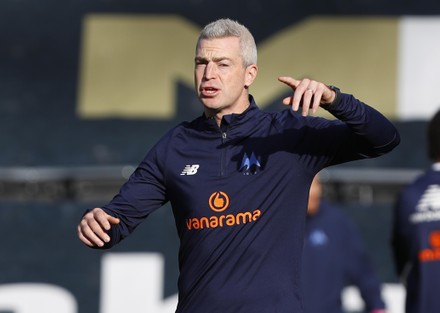 Torquay United Coach Aaron Downes During Editorial Stock Photo - Stock ...