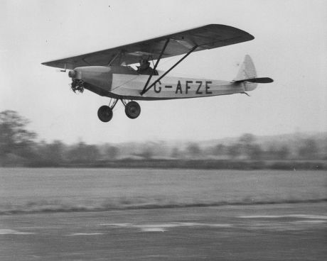Heath Parasol Plane Built Flown By Editorial Stock Photo - Stock Image ...