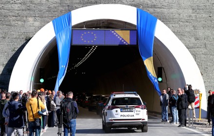 Cars Enter Ivan Tunnel Corridor 5c Editorial Stock Photo - Stock Image ...