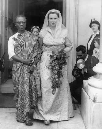 Miss Peggy Cripps Marries West African Editorial Stock Photo - Stock ...