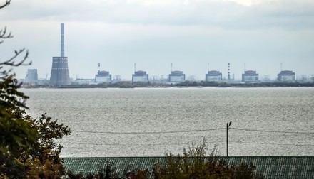 Zaporizhzhia Nuclear Power Plant Znpp Seen Editorial Stock Photo ...