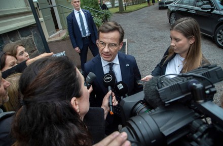 Prime Minister Sweden Ulf Kristersson Speaks Editorial Stock Photo - Stock Image | Shutterstock