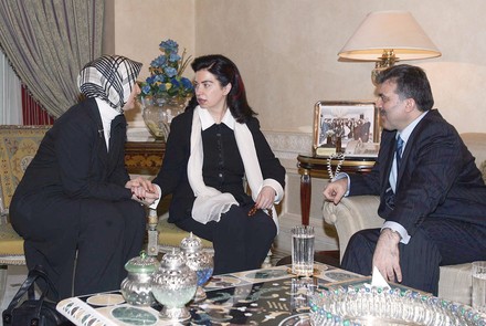 Nazek Hariri Widow Late Rafik Hariri Editorial Stock Photo - Stock ...