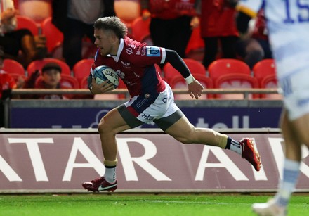 Steff Evans Scarlets Runs Score Try Editorial Stock Photo - Stock Image ...