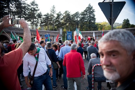 Antifascist Demonstration Organised By Anpi Associazione Editorial ...