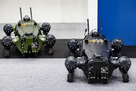 Ghost Robotics Vision 60 Seen During Editorial Stock Photo - Stock ...