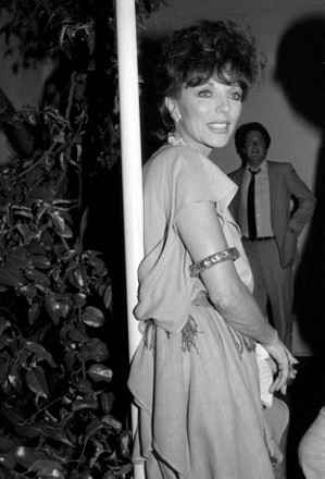 Joan Collins Spago Hollywood On August Editorial Stock Photo - Stock ...