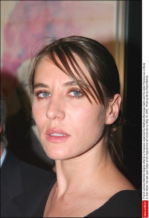 French Actress Mathilde Seigner Attends Horserace Editorial Stock Photo - Stock Image | Shutterstock