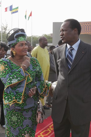 Burkina Faso President Blaise Compaore His Editorial Stock Photo ...
