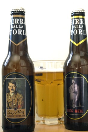 Italian Beer Bottles Labels Displaying Pictures Editorial Stock Photo ...
