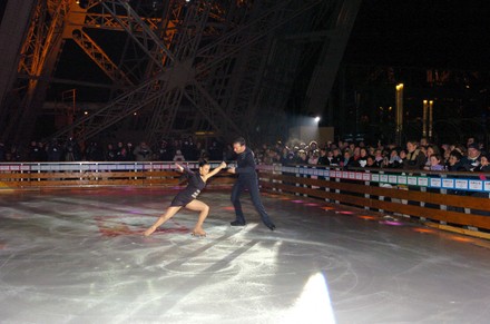 French Ice Skating Champions Sarah Abitbol Editorial Stock Photo ...