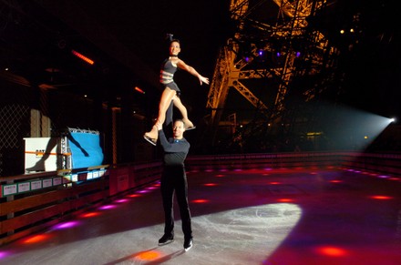 French Ice Skating Champions Sarah Abitbol Editorial Stock Photo ...
