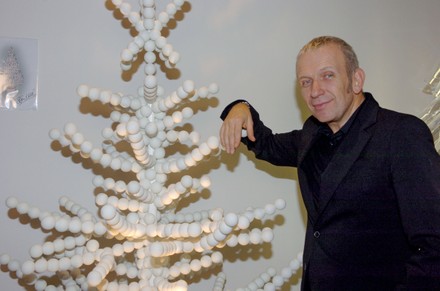 Jeanpaul Gaultiers Christmas Tree Made Pingpong Editorial Stock Photo ...