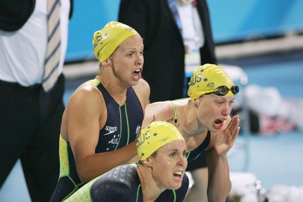 Australian Swimmers Jodie Henry Petria Thomas Editorial Stock Photo ...