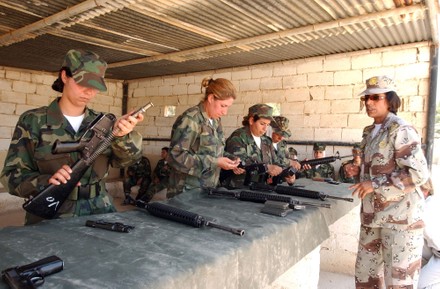 Iraqi Women Follow Training Session Camp Editorial Stock Photo - Stock ...