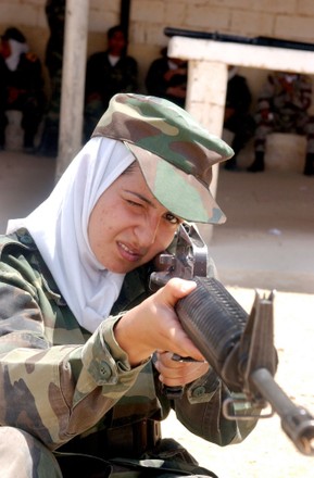 Iraqi Women Follow Training Session Camp Editorial Stock Photo - Stock ...