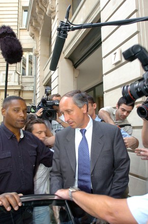 French Judge Philippe Courroye Leaving Courthouse Editorial Stock Photo ...