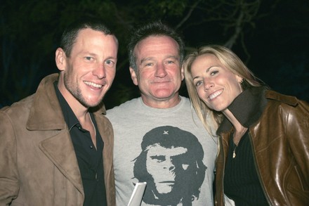 Lance Armstrong Robin Williams Sheryl Crow Editorial Stock Photo ...