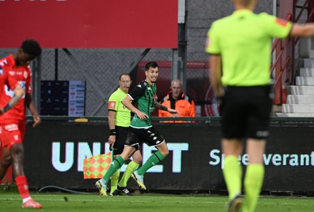 Cercles Boris Popovic Celebrates After Scoring Editorial Stock Photo ...