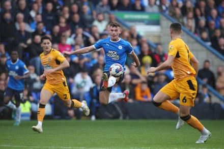 Harrison Burrows Peterborough United Controls Ball Editorial Stock ...