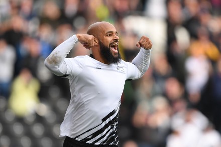 David Mcgoldrick Derby County Celebrates After Editorial Stock Photo ...