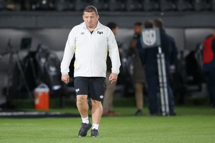 Ospreys Head Coach Toby Booth Editorial Stock Photo - Stock Image ...