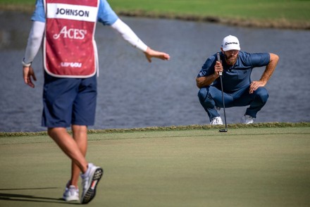 Dustin Johnson Captain 4 Aces Gc Editorial Stock Photo - Stock Image ...