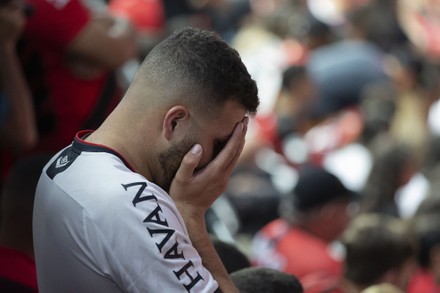 Atletico Paranaense Fans React After Losing Editorial Stock Photo ...