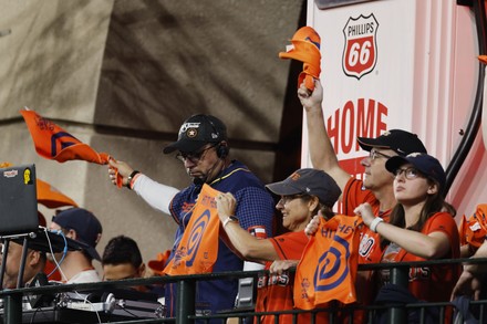 Houston Astros Fans Outfield They Play Editorial Stock Photo - Stock ...