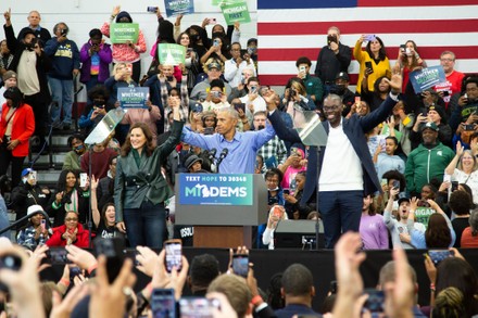 Former President Barack Obama Michigan Governor Editorial Stock Photo ...
