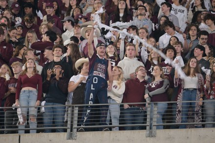 Texas Aggies Fans Cheering Their Team Editorial Stock Photo - Stock ...