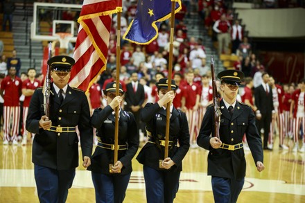 Rotc Color Guard Carries Colors Before Editorial Stock Photo - Stock ...