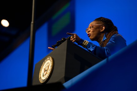 Kelley Robinson New President Hrc Speaks Editorial Stock Photo - Stock Image | Shutterstock