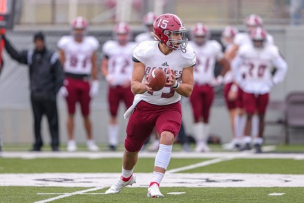 Southern Nazarene University Crimson Storm Quarterback Editorial Stock ...