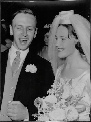 Jacqueline Harris Her Wedding Nicholas Assheton Editorial Stock Photo ...