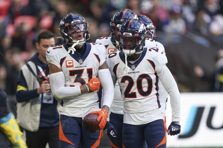 Justin Simmons 31 S Denver Broncos Editorial Stock Photo - Stock Image ...