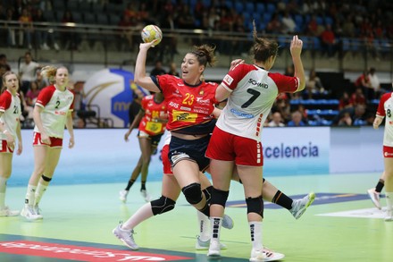 Spanish Womens National Handball Team Member Editorial Stock Photo ...