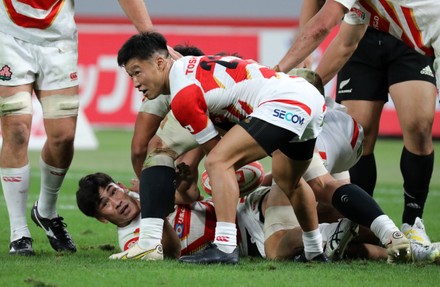 Naoto Saito Japan Replacement Scrum Half Editorial Stock Photo - Stock ...