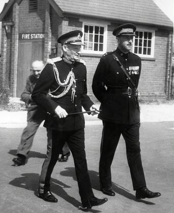 Field Marshal Viscount Montgomery Walking Ltcol Editorial Stock Photo ...